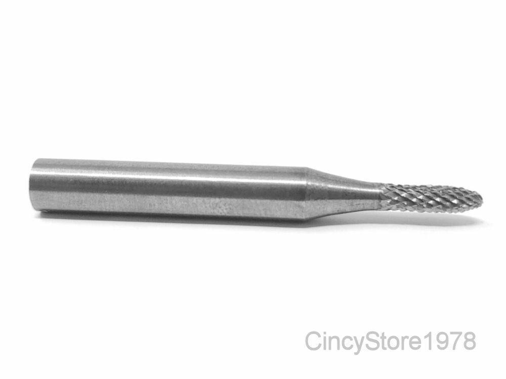 SF11D Tree Shape Tungsten Carbide Burr Bur Cutting Tool Die Grinder Bit ...