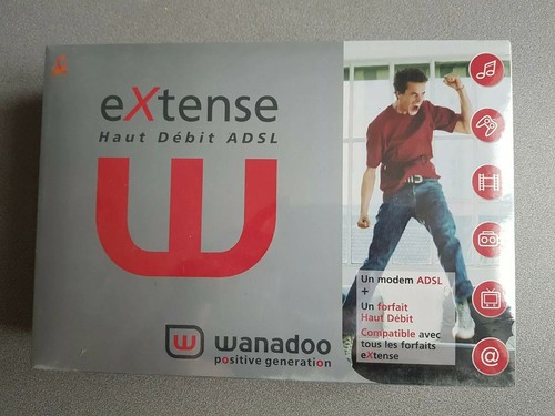 Pack Modem WANADOO EXTENSE Haut Débit ADSL SPEEDTOUCH 510 = NEUF sous ...