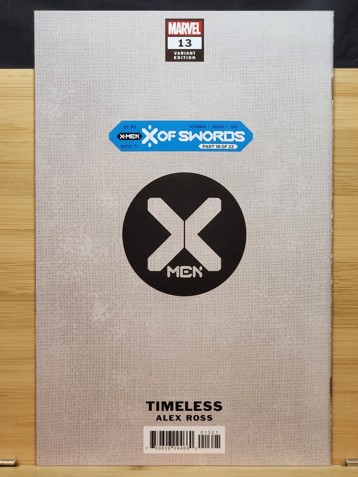 X-Men, Vol. 4 #13 (2020) Jonathan Hickman Alex Ross Timeless Cyclops ...