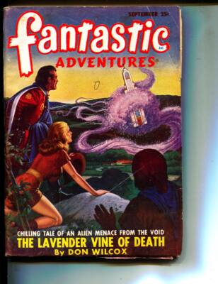 PULP: Fantastic Adventures-Pulp-9/1948-Don Wilcox-Berkeley Livingston | eBay