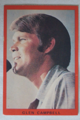 EMI Pop Star Series Vintage 1973 Tip Top Sunblest Collector Card Glen ...