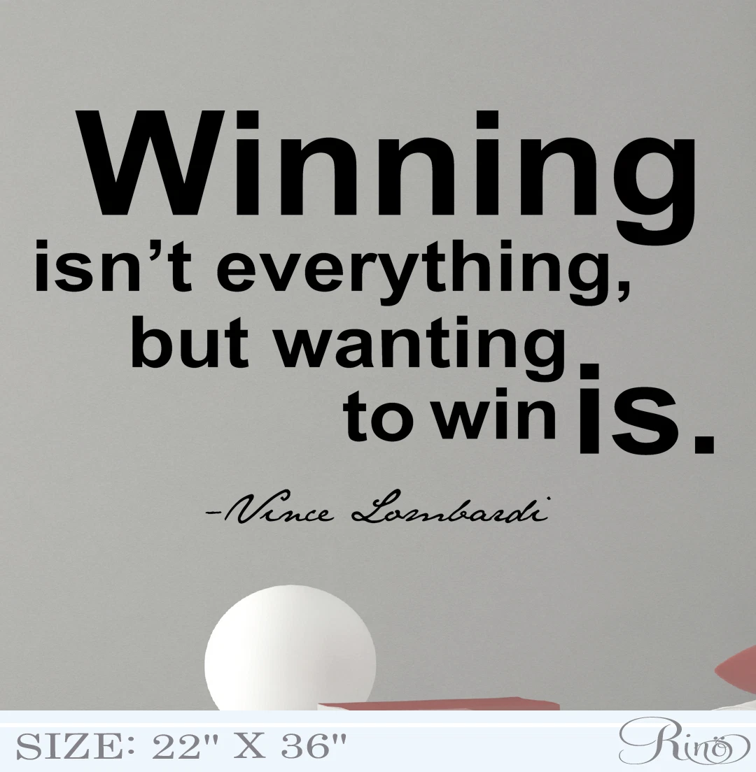 Vince Lombardi Quotes Winning Isnt Everything