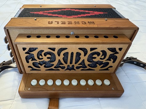 McNeela melodeon (diatonic one row accordion) Key Of D | eBay