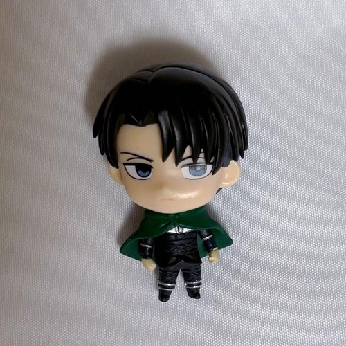 Attack on Titan Levi Capsule Figure Collectible Used Dark Storage | eBay