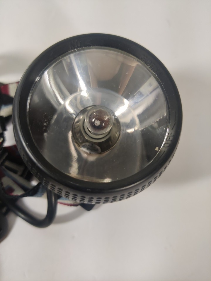 Vintage Petzl Zoom Headlamp TESTED Good EXTRA Bulb Included | eBay