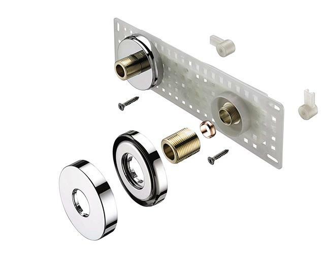 Bristan Wall Mount 11 Easy Fit Universal Bar Mixer Installation Kit ...