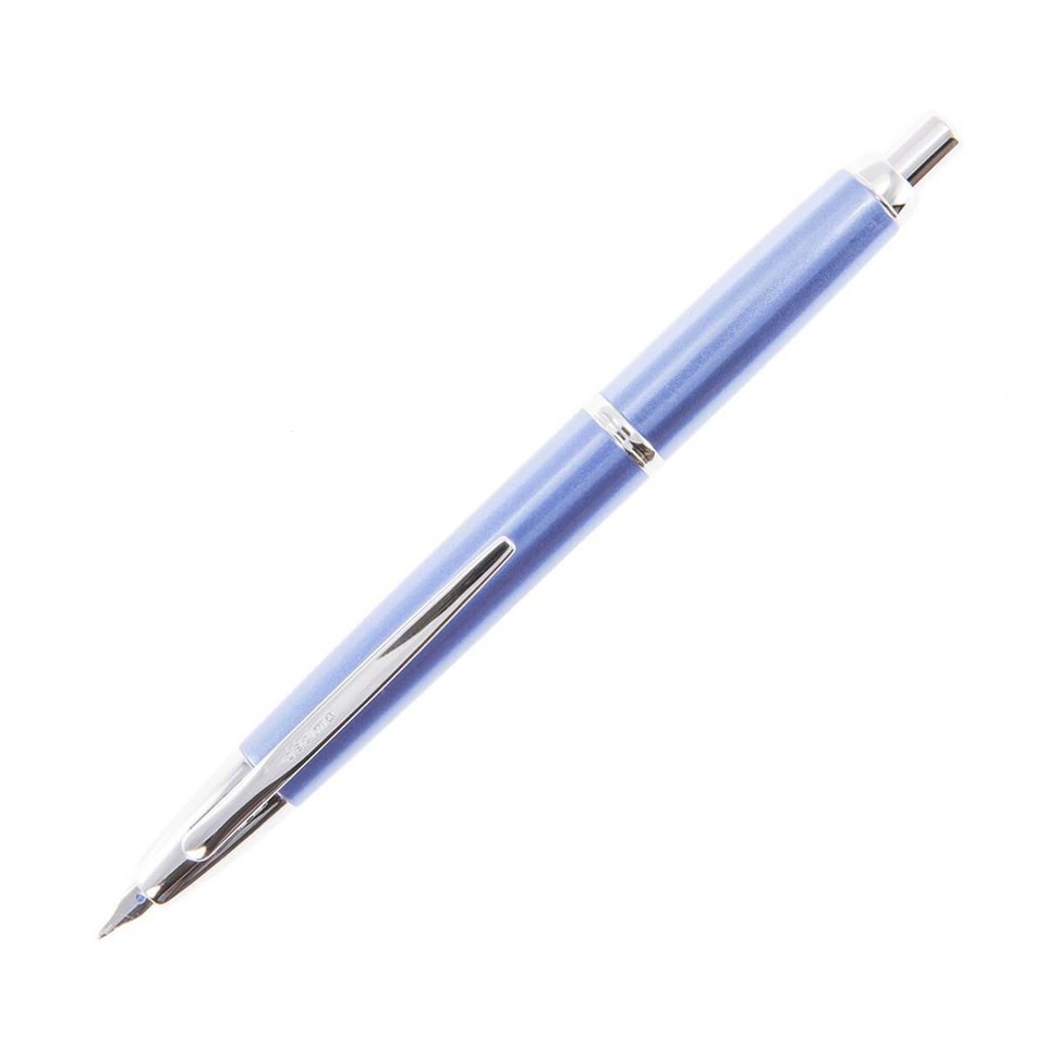Pilot Vanishing Point Decimo Retractable Fountain Pen, Light Blue ...