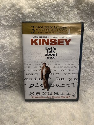 Kinsey (DVD, 2005, Widescreen) ~ Liam Neeson ~ Brand New 24543178606| eBay