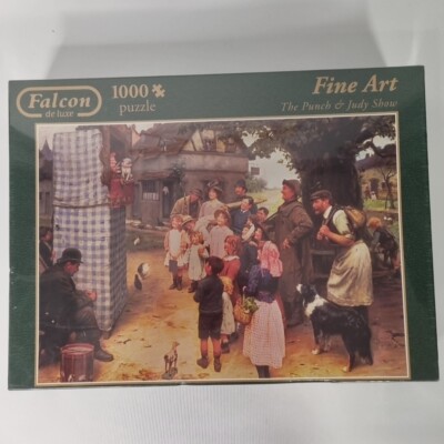 FALCON 1000 PIECE JIGSAW The Punch & Judy Show Arthur John Elsley Free ...