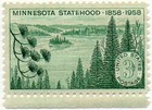 1958 Minnesota Statehood Single 3c Postage Stamp - Sc# 1106 - MNH,OG | eBay