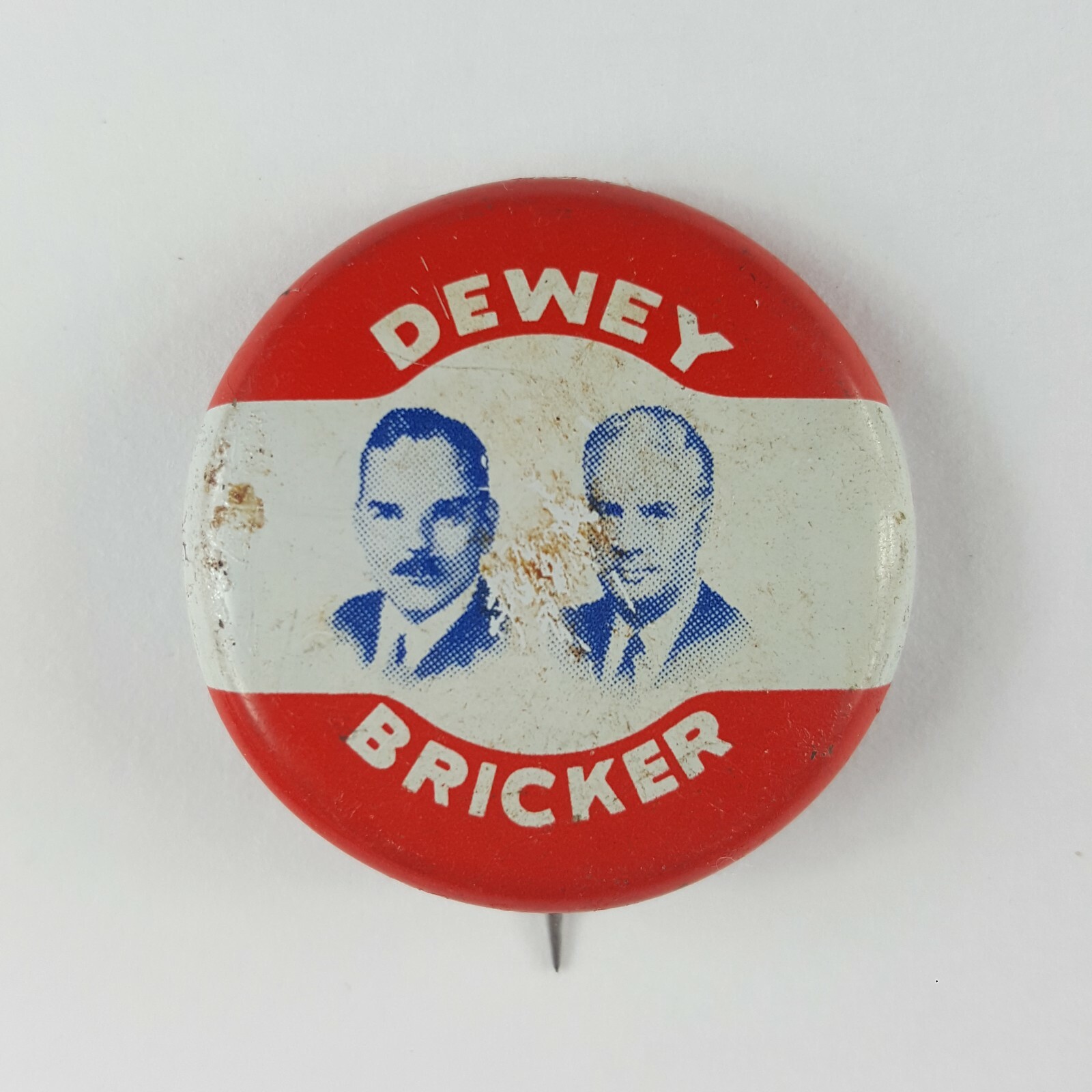 Dewey Bricker Presidential Campaign Political Pin Pinback Button 3/4 ...