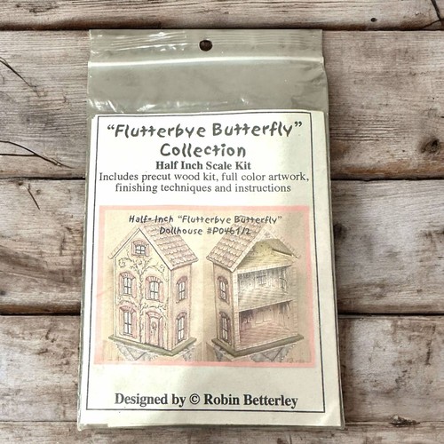 Robin Betterley Flutterbye Butterfly Dollhouse 1/2 Scale DIY Kit ...