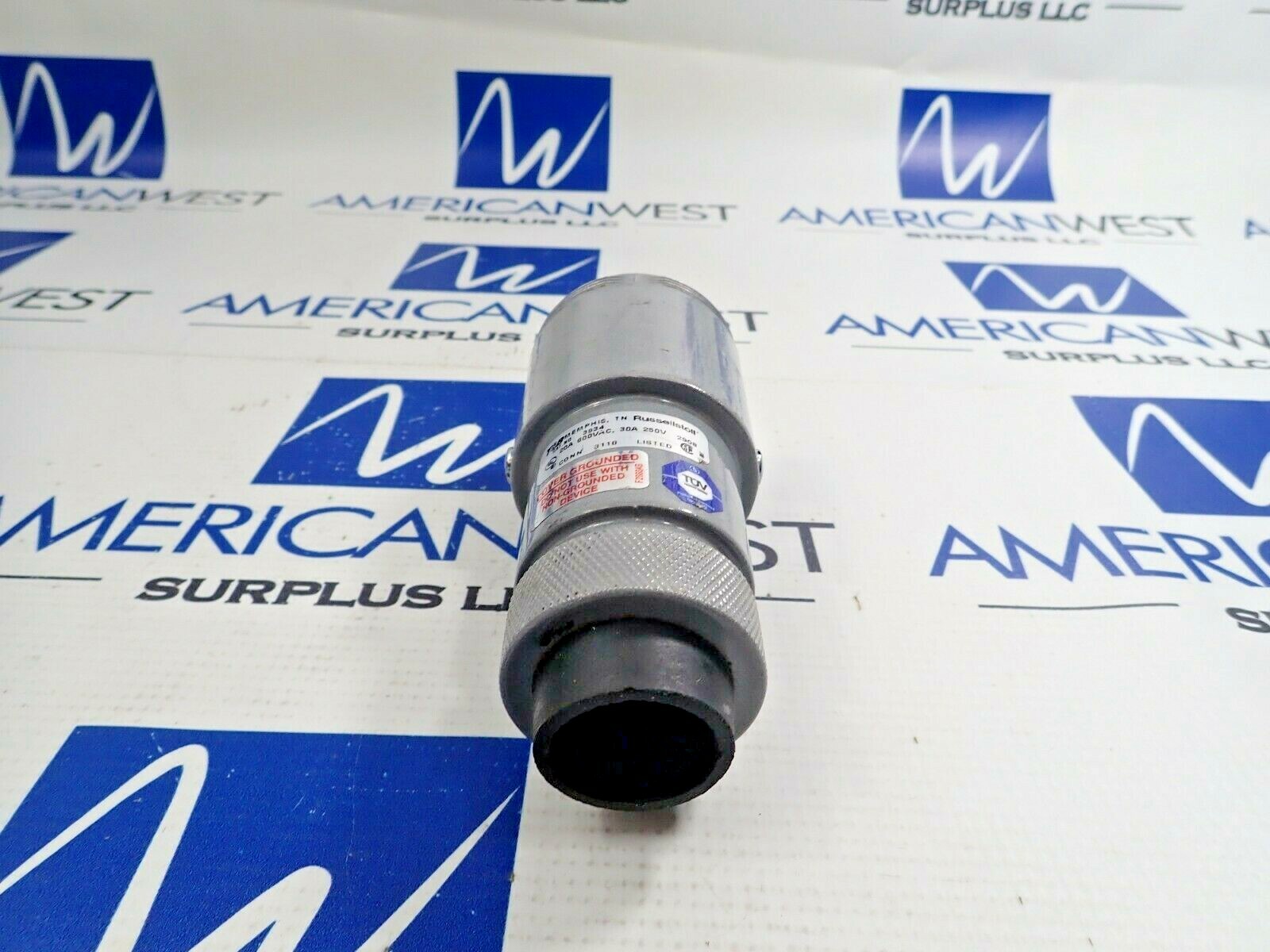 RUSSELLSTOLL #3934 CONNECTOR 20A 600VAC, 30A 250V | eBay