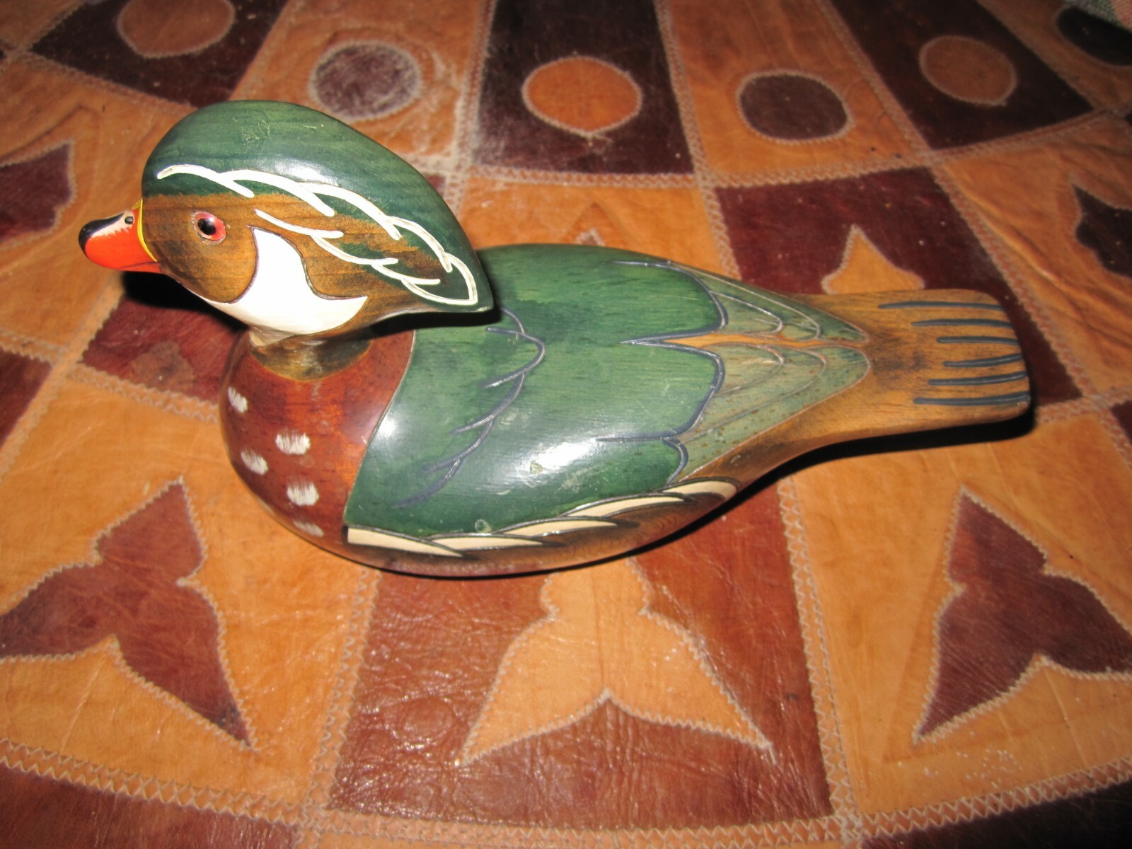 GENE MALIN 1992 HAND PAINTED WOODDUCK #30 | eBay