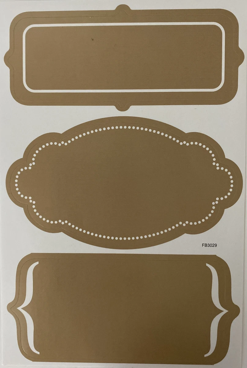 Decorative Label Clipart