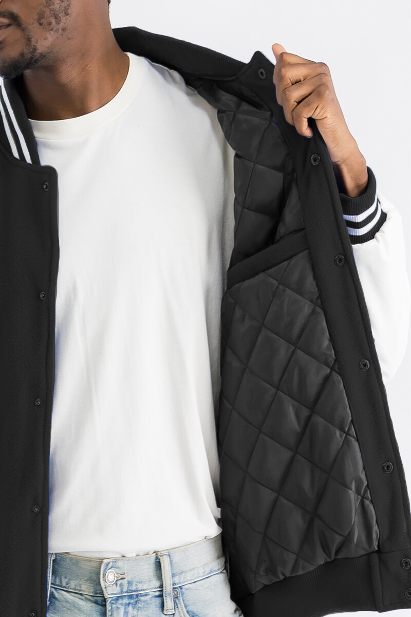 New Men's Premium Classic Snap Button Vintage Baseball Letterman ...