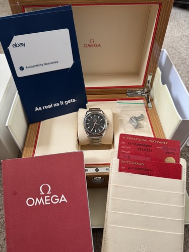LAST REDUCTION | Omega Aqua Terra Seamaster | 38.5mm | Box & Papers ...