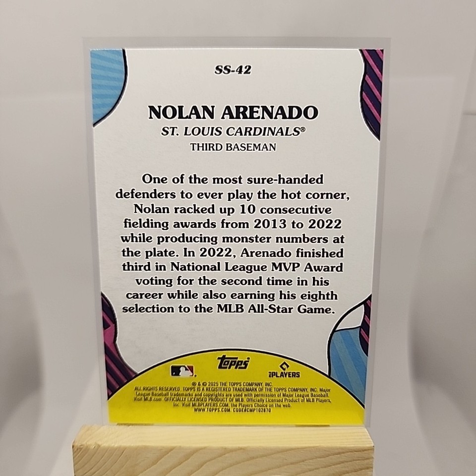2025 Topps Series 2 - Summer Superstars Nolan Arenado #SS-42 | eBay