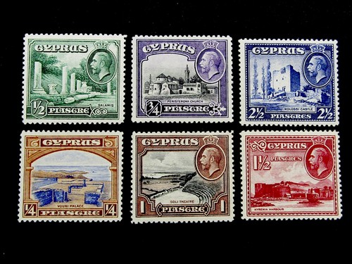 nystamps British Cyprus Stamp # 125-130 Mint OG NH O3y2548 | eBay