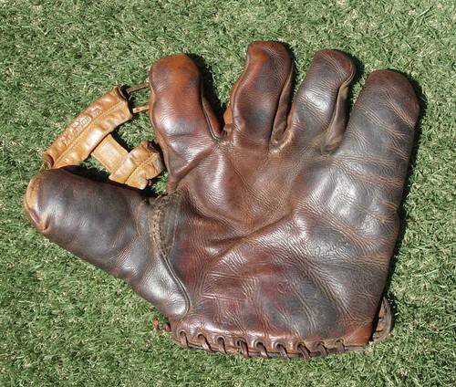 1940 S Macgregor Goldsmith Jimmy Brown Baseball Glove Cardinals