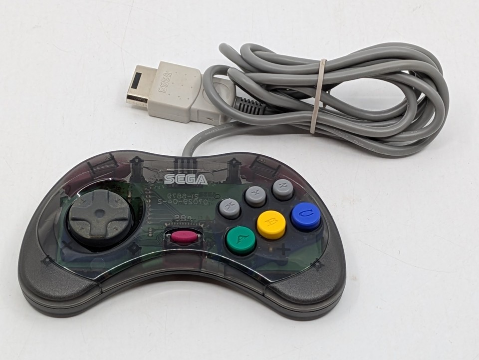 SEGA Saturn HST-3220 Skeleton Clear Console This is Cool Limited Boxed ...