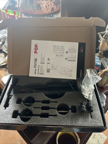 Emhart pop nut pnt110 hand Plier tool set rivnut threaded insert Used ...