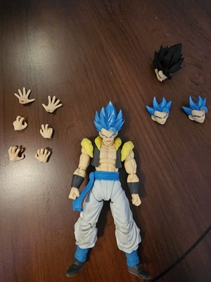 Dragon Ball Super Saiyan God Blue Gogeta SH Figuarts USED SHF no box | eBay