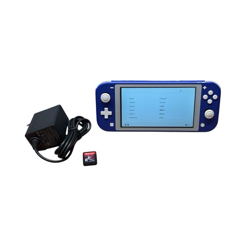 Nintendo Switch Lite Handheld Game Console Indigo Blue Bundle - See ...