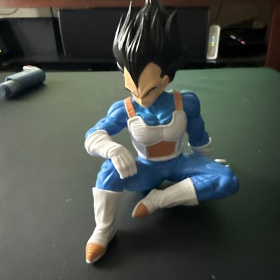 Anime Dragon Ball Z Majin Vegeta Figure Statue Model Toys Sitting ...