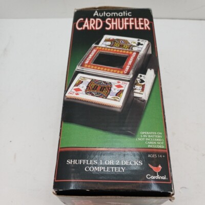 Cardinal Games Automatic Card Shuffler Shuffles 1 Or 2 Decks Completely | eBay