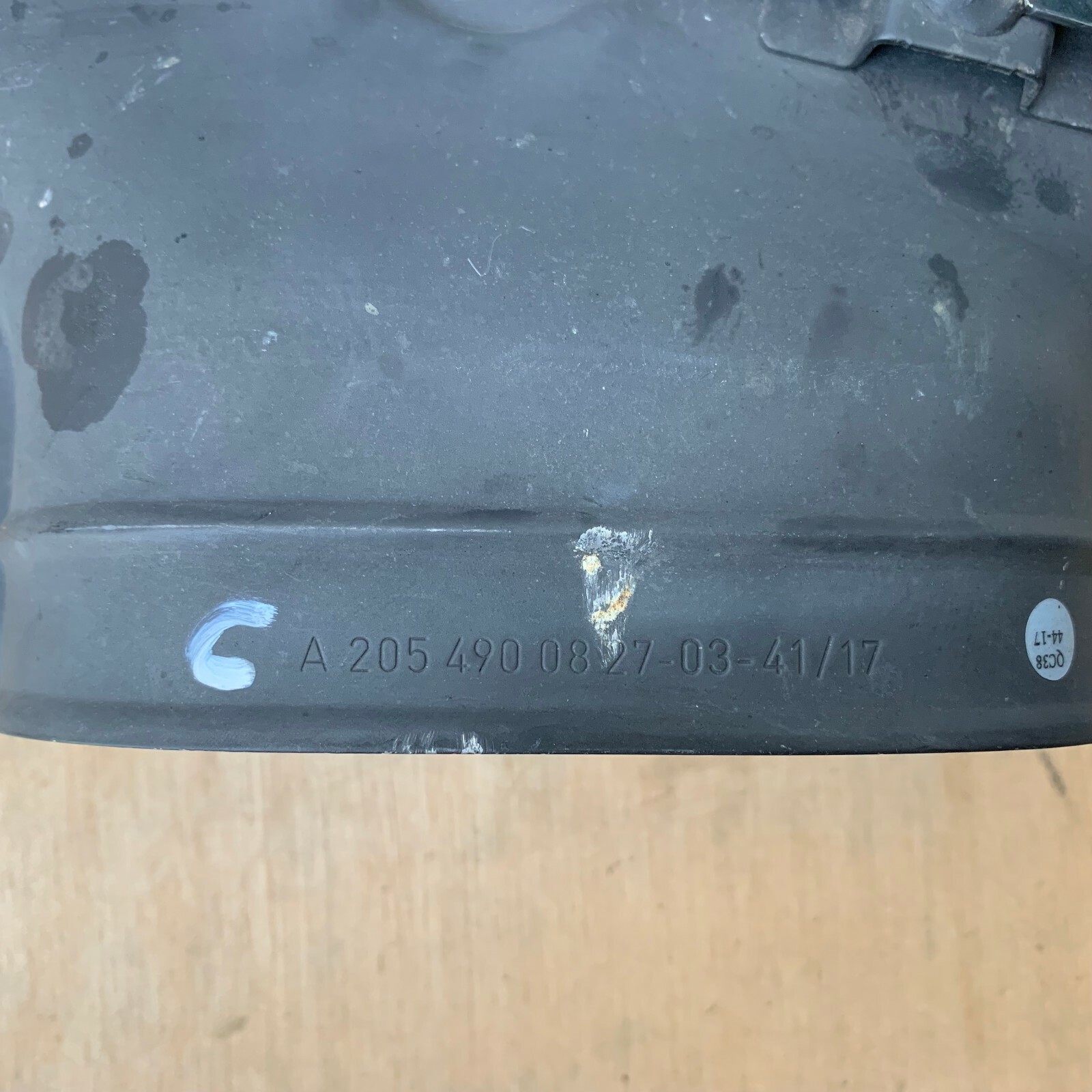 Genuine Mercedes exhaust tips rear c63s AMG tail pipe A2054900727 ...