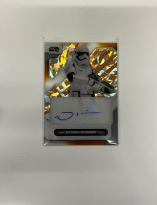 [Topps] Star Wars High Tek Signature Dante Briggins - Stormtrooper 38/ ...