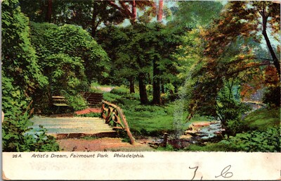 Postcard Philadelphia Pennsylvania Artist's Dream Fairmount Park ...