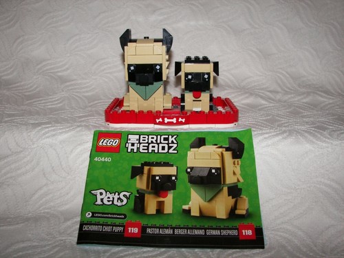 LEGO 40440 BRICKHEADZ German Shepherd Dog Pets 247pcs 673419337632| eBay