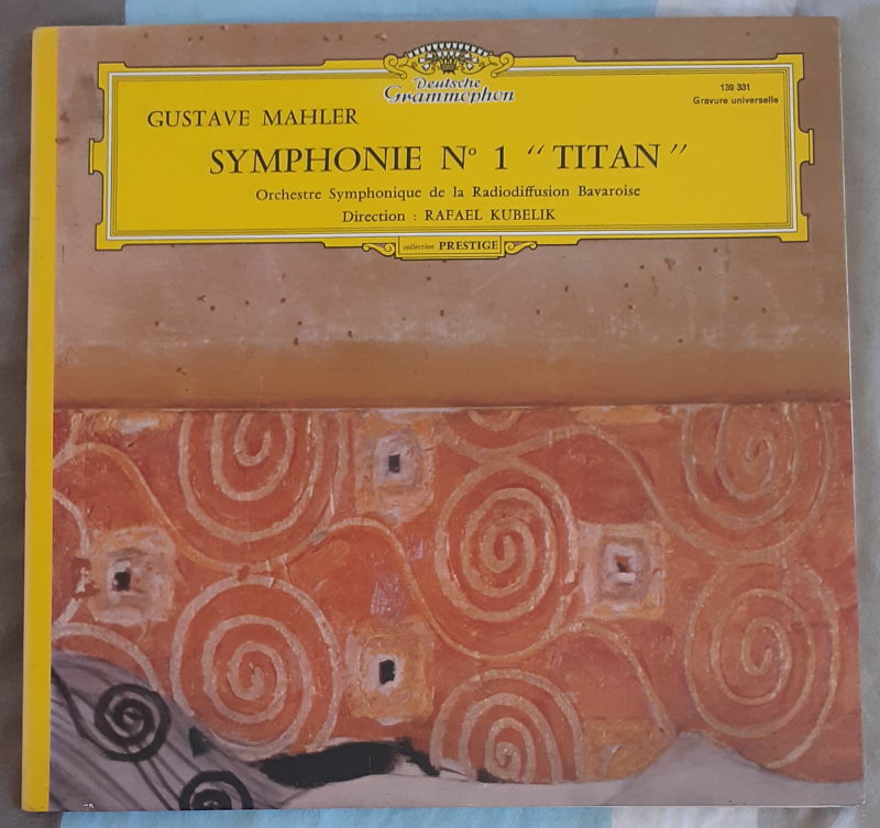 GUSTAVE MAHLER/KUBELIK SYMPHONIE N°1 "TITAN" FRENCH LP DEUTSCHE ...