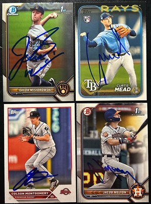MLB MAJOR LEAGUE BASEBALL AUTO AUTOGRAPH AUTOGRAPHED SIGNED U PICK ...