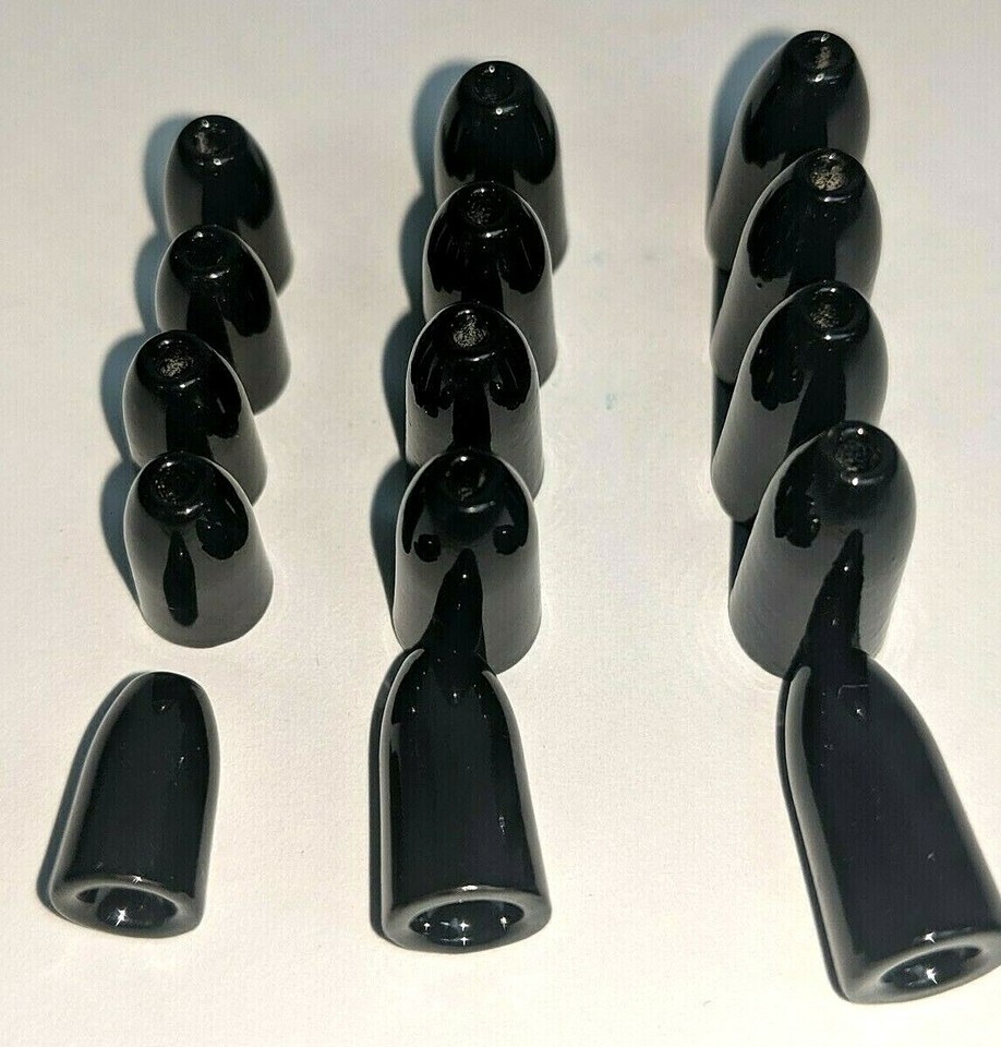 Dr Scotts Tungsten Bullet Worm Fishing Weights Hard Finish 10 Pack FREE ...