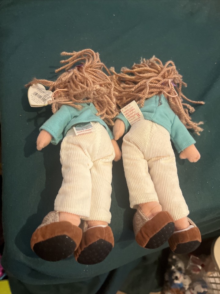 TY TEENIE BEANIE BOPPERS COOL CASSIDY STUFFED GIRL PLUSH DOLL 8" NEW ...