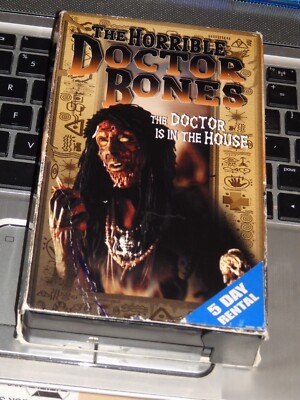 The Horrible Doctor Bones - Full Moon (VHS, 2000) TESTED! Rare Horror ...