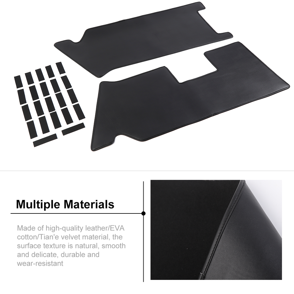 Rear Cargo Trunk Side Protective Pads Cover Guard Trim For Ford Bronco ...