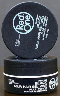2 x Red One Black Aqua Hair Wax | Styling Hair Gel | Edge Control Gel ...
