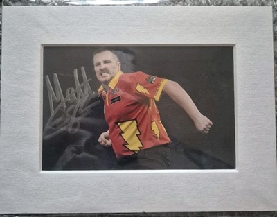 Matthew Edgar Signed Photo Autograph Signature Carded Frame | eBay UK