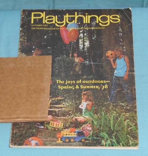 vintage 1977 PLAYTHINGS trade magazine Micronauts Dungeons & Dragons ...