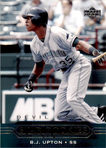 2005 Upper Deck Baseball B.J. Upton . Tampa Bay Devil Rays #212 | eBay