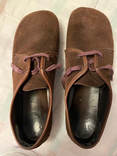 Vintage Genuine Original Kalso Negative Heel Earth Shoes Suede Brown ...