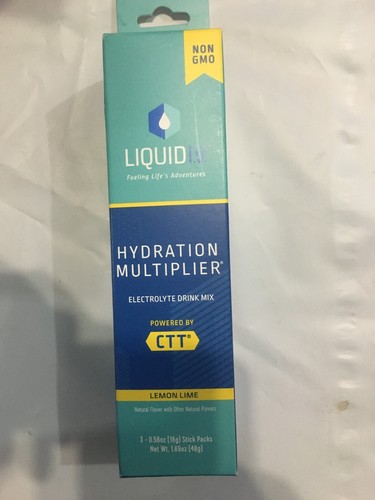 Liquid IV Hydration Multiplier Electrolyte Dr Mx 0.56oz Lemon/Lime 3Ct ...