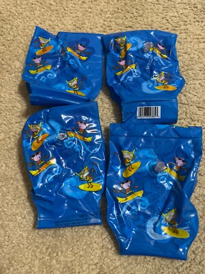 4 arm floaties for kids monkey themed color blue | eBay