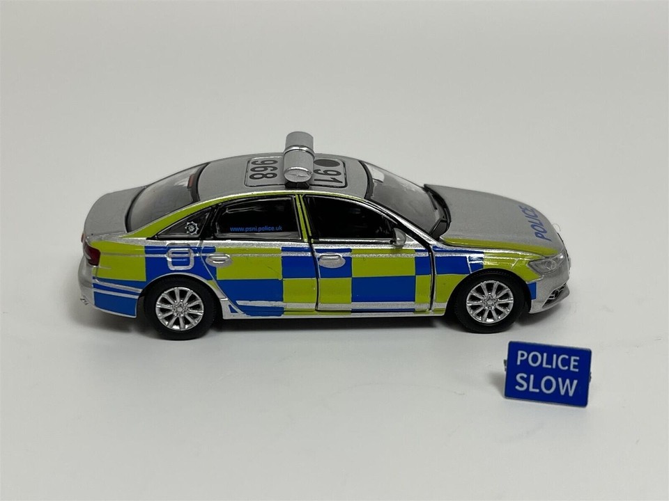 Audi A6 PSNI UK Northern Ireland Police Car 1/64 Scale Diecast Model ...