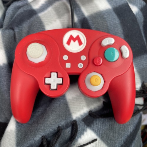 Nintendo Gamecube Mario Red And Black Controller | eBay