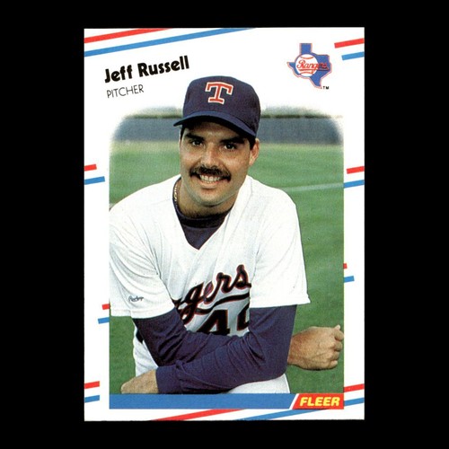 Jeff Russell 1988 Fleer Texas Rangers #478 R326U 76 | eBay